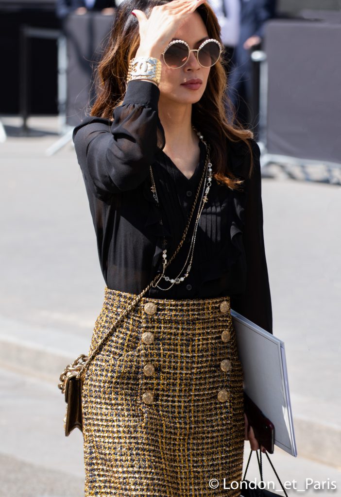 Chanel Street Style Paris Fashion Week Haute Couture FW18 PFW - London ...